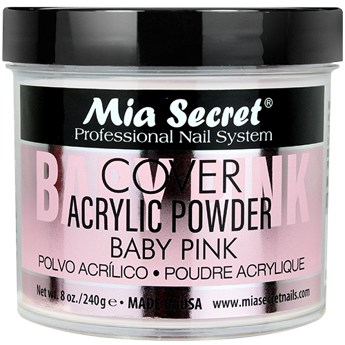 COVER BABY PINK ACRYLIC POWDER • Mia Secret Colombia